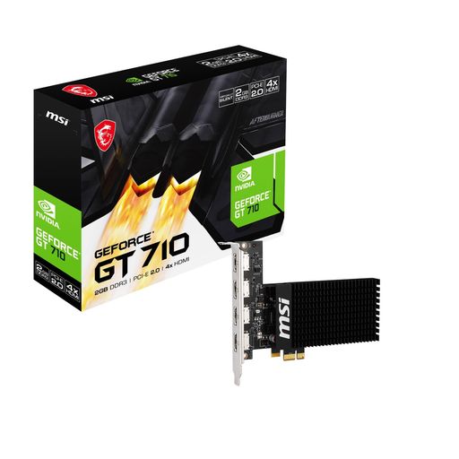 VD9284 保証1年 NVIDIA GeForce GT 710を搭載し、基本的なグラフィック処理やマルチモニター用途に適した性能を提供します。初めてのグラフィックスカードにもおすすめのモデルです。 4つのHDMI端子を搭載しており、最大...