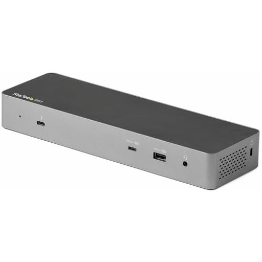 高性能ドック:TB3DK2DPPDの後継機。ドライバー不要。デュアルモニター4K60Hz、5x USBハブ(2x急速充電ポート、3x USB-A (1x 10Gbps USB 3.2/3.1 Gen 2)&amp; 2x USB-C 10G...