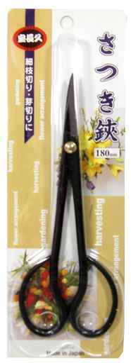 原産国:日本 材質:スチール 重量: 100g 全長: 180mm 刃渡り: 45mm 切断能力: 3mm以下(生木に限る)