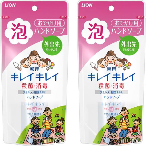 外出先でもいつもの泡質で洗える泡ハンドソープ携帯用 パッケージ重量: 0.19 kg サイズ: 50ミリリットル (x 2) 原材料: 有効成分:イソプロピルメチルフェノール その他の成分:PG、ソルビット液、ラウリン酸、水酸化K、ヤシ油脂...