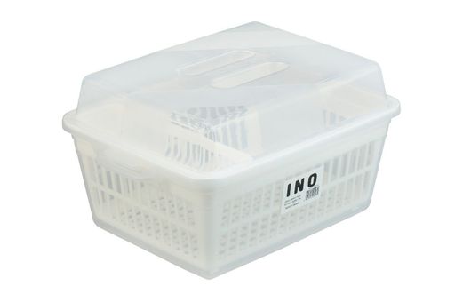 サイズ:幅420x奥行305x高さ230mm 重量:1228g 材質:ポリプロピレン 原産国:日本
