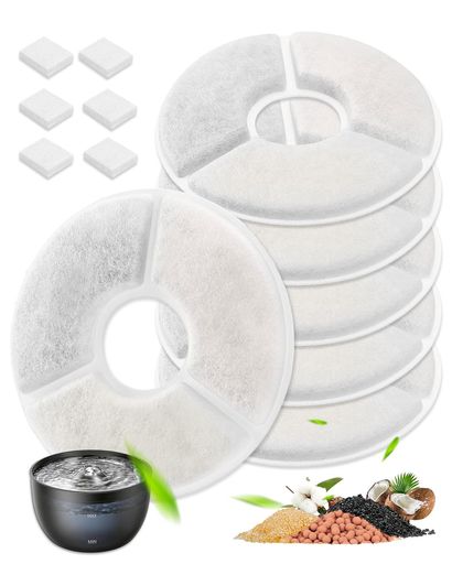 ペット用給水器 対応機種:FEELNEEDYのFN-W23自動給水器猫水飲み器フィルターは‎FEELNEEDY猫用噴水FN-W23互換性があります※互換品・非純正ご注意:本製品はオリジナル製品ではなく、交換用の同等品ですが、同じくご利用いた...