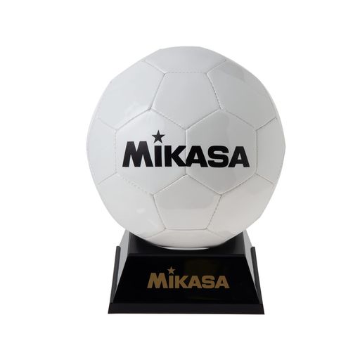 ミカサ(MIKASA) サッカー 5号サイズ 記念品用マスコットボール 白 PKC5-W 空気の入れ過ぎにご注意ください。 化粧ケース、ボール架台付 記念品用ボール 5号サイズ プレゼント用、贈呈品に 卒業記念品 ミカサ定番商品 部門名: ...