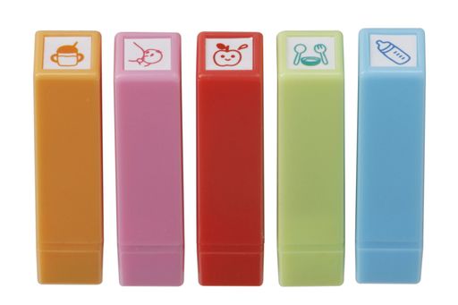 スタンプでお子様の記録を可愛く残そう [本体サイズ] H14.5xW10xD2.2cm [製造国] 中華人民共和国 [素材] 紙/PP/ABS樹脂/ゴム [対象] 0ヶ月 ~