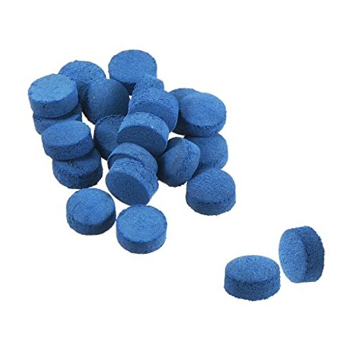 カラー:ブルー; 先端サイズ:9 x 5 mm(D*H); パッキングリスト:20個 x スヌーカーキュー先端 利点:1. 柔らかいキューチップは人工皮革を使用しており、耐久性、耐摩耗性に優れ、長くご愛用いただけます。2. 高密度のプールス...