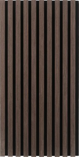 騒音をやさしく吸収、美しい木目の吸音ウォールパネル サイズ: 幅40.5x奥行1.8x高さ80cm 本体重量:1.84kg 材質:ポリエステル/天然木化粧繊維板 原産国:中国