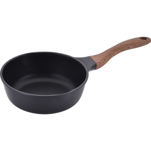 深型フライパン用途: 深揚げ、煮込み、一鍋料理 商品サイズ:約 幅39.6x奥行21.1x高さ10.4cm、重量:約530g 鍋の高さ:7.1cm 本体:アルミニウム合金、内面:ふっ素樹脂加工、外面:セラミック塗膜加工、底部:鉄、ハンドル:...