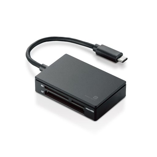USB Type-Cコネクタを搭載し、38種類のメディアに対応したメモリリーダライタです。 アダプタを使用せずに33種類の多彩なメディアを読み書きでき、アダプタを使用することでさらに5種類のメディアを読み書き可能です。 USB Type-C...