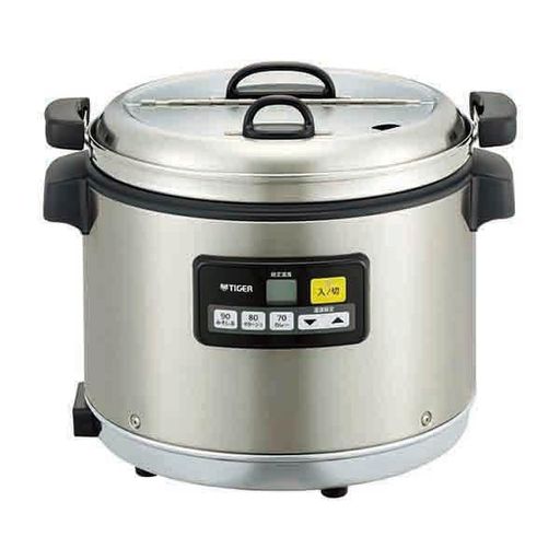 内鍋は200V IH調理器および直火対応 幅x奥行x高さ(cm):42.6x36.8x35.5 質量(kg):6.5・容量(L):12 カラー:ステンレス 電圧:100ボルト・消費電力:240ワット