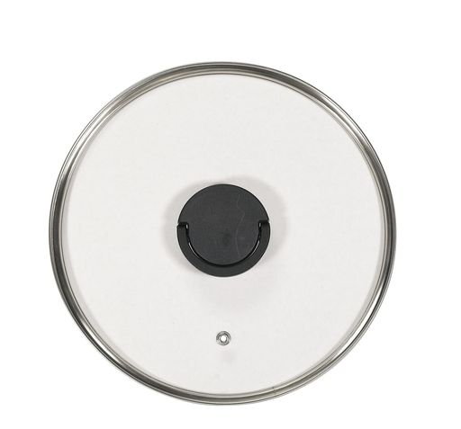 製品サイズ:(約)外径25.5x高さ2.5cm(収納時)、内径/23.8cm、外径/25.3cm 製品重量:(約)0.47kg 品名:強化ガラス、強化の種類:全面物理強化、その他の材料:縁リング/ステンレス鋼、つまみ/フェノール樹脂(耐熱温...