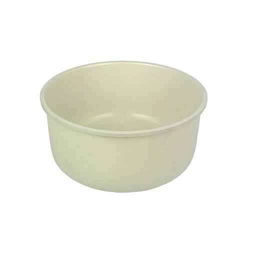 製品サイズ:(約)外径17.5x高さ8cm(底の厚さ2,3mm)、満水容量/1.5L 製品重量:(約)0.302kg 表面加工:内面/セラミック塗膜加工、内面/約付け塗装、材料の種類:本体/アルミニウム合金、はり底/ステンレス鋼(クロム16...