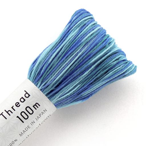 糸長:100m 素材:コットン100% 色番:カラフル 191番色 シリーズ:Sashiko Thread 100m