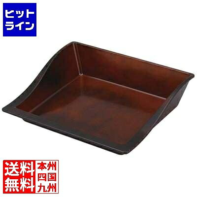 送料無料キャンペーンコード：【smtb-TK】ご注文後は、【発送のご案内】→【送り状番号のご連絡】の各メールをお送りします。【kk9n0d18p】 【商品の説明】30S トレイ こげ茶外寸(mm) 298×240×H34(背面：H71)重量...
