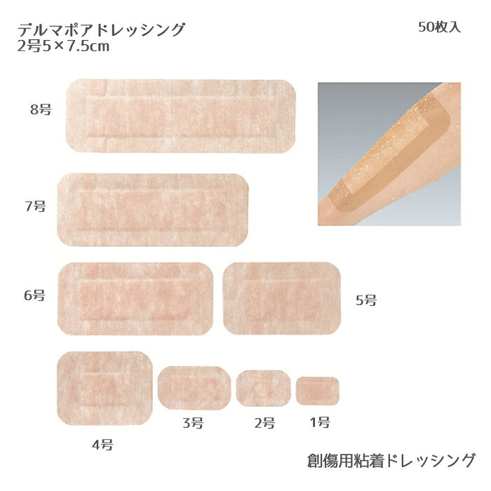 ■商品の仕様 ●品番/11992 ●規格/2号 ●材質/粘着絆：ポリエステル不織布（基材）、ポリウレタンフィルムラミネート基材（基材）、アクリル系粘着剤（粘着剤）。吸収パッド：脱脂綿、ポリエチレンネット（非固着性フィルム）。はく離紙：上質紙...