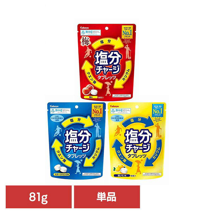 ※2026年5月13日 リニューアルしました ※リニューアルに伴い、パッケージ・内容等予告なく変更する場合がございます。予めご了承ください。 すべての汗かく人に。汗をかいたときに、失われる塩分を手軽に補給できるタブレットです。レギュラー：す...