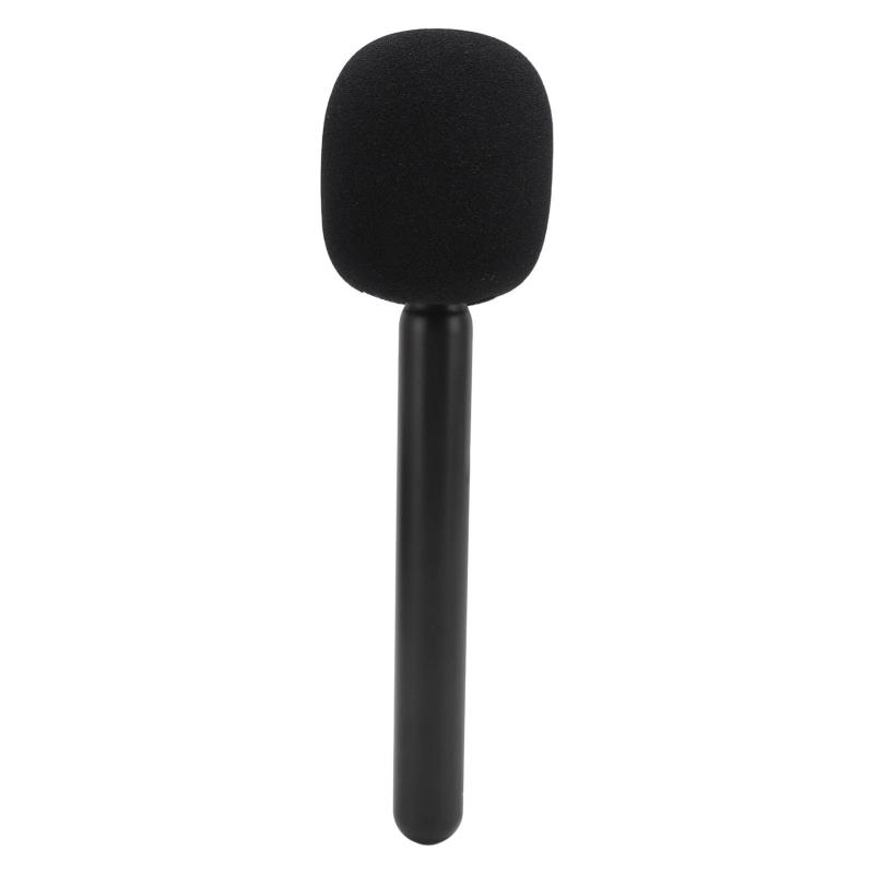 インタビューマイクハンドル、MIC 1 および 2 用インタビューマイクハンドヘルドアダプター、Rode Wireless GO II 用、Hollyland Lark 150 用、フォーム付きインタビューアダプター幅広い互換性: マイクア...