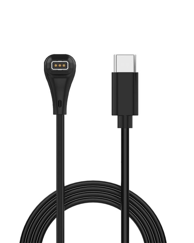 For COROS（カロス）NOMAD 充電器 充電ケーブル 【NOUKAJU】For COROS（カロス）NOMAD スマートウォッチ 充電器 充電ケーブル 高耐久 スマートウォッチアクセサリー (USB-A,ブラック)【対応機種】 CO...