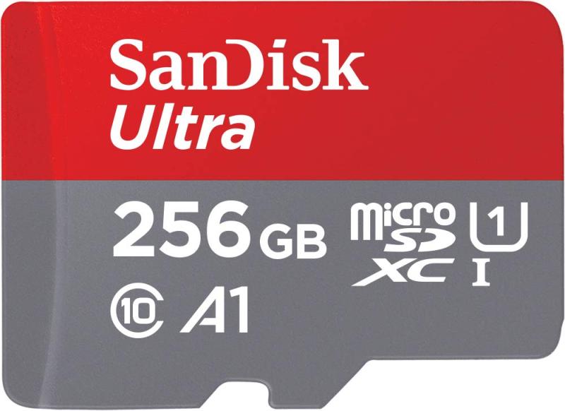Sandisk MicroSDカード256GB Ultra UHS I 150MB/s R スマートフォン用 SDSQUAC-256G-GN6MN最大150MB/秒の驚異的な転送速度で、写真やファイルを素早く転送できます。クラス10のUlt...