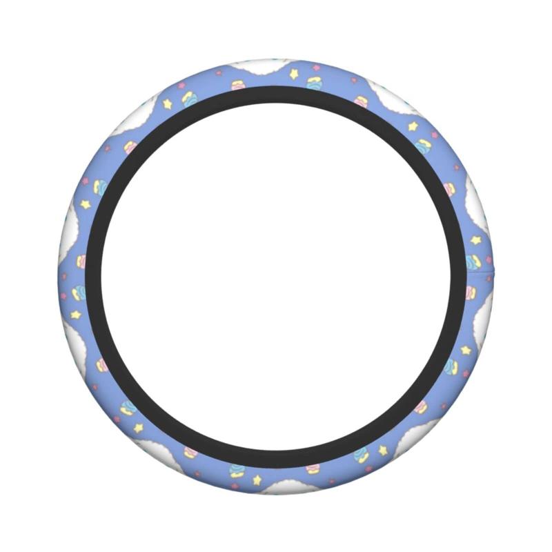 しなもろーる 車用 ハンドルカバー 軽自動車 軽 普通車 ステアリングカバー おしゃれ 滑り止め 汚れ防止 手触りよし アクセサリー 内装品 高級 滑り防止 オールシーズン対応 38cm