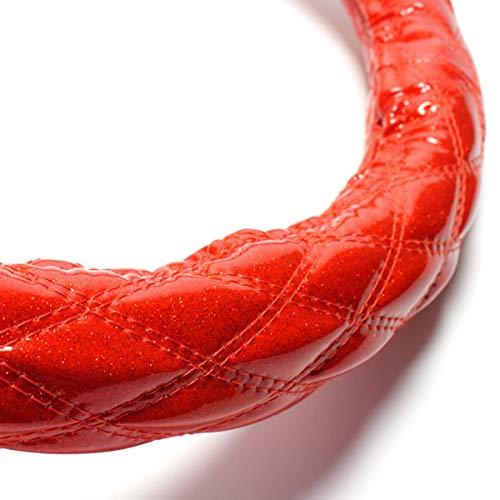 Azur ハンドルカバー kei ステアリングカバー ラメレッド S(外径約36-37cm) XS55B24A-S-034kei ステアリングカバー ラメレッド S(外径約36-37cm)