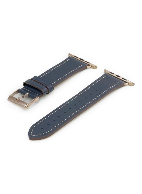 compatible with Apple Watch アップルウォッチ用 バンド ベルト 牛革フラットベルト クロカラント KUROCURRANT 44mm 45mm 46mm 49mm用 Series11/10/9/8/7/6/5/4/...
