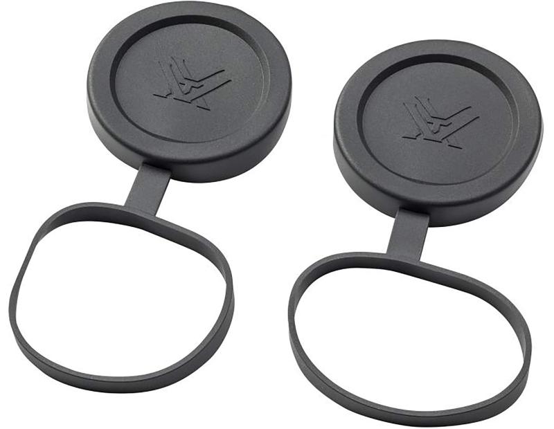 Tethered Objective Lens Caps for 42mm Crossfire set-2クロスファイアー 42ミリ双眼鏡用 レンズキャップ　2個1組対物部52-53mmの双眼鏡に適合します。