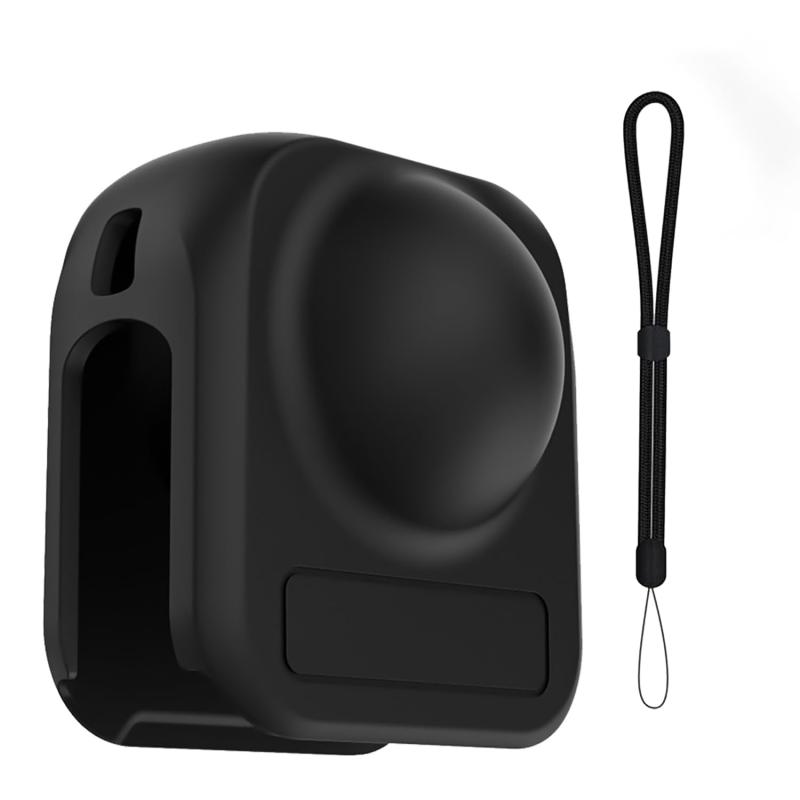 For GoPro MAX2 ケース 防水防塵 軽量 着装まま充電可能 耐衝撃性 放熱設計 滑り止 正確な穴位置 取付簡単 GoPro MAX2用 専用保護カバー ゲームコンソール用 ケースカバー（ブラック）【対応機種】：GoPro MAX...