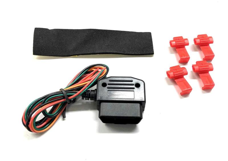 OBD2コネクター OBD-IIアダプター（汎用タイプ） CANBUS車用　シガーソケットのない車から12ボルト電源（常時電源）やアースを簡単に取れるCAN-H CAN-L信号から車速パルス、燃費情報等も車からコンピューター信号（CANBU...