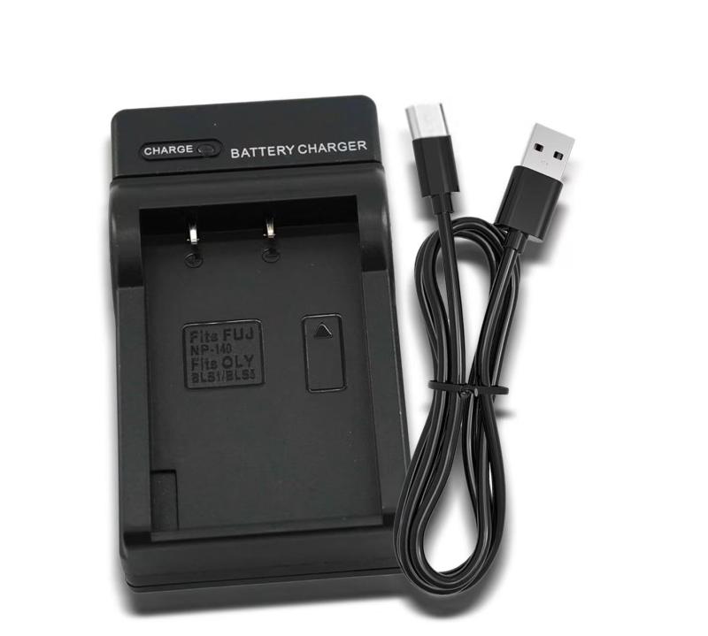 VECASDEN 対応オリンパス BLS-1 BLS-5 BLS-50 互換充電器 USBチャージャー BCS-1 BCS-5 E-410 E-400 E-420 E-620E-PL1 E-P1 E-P2 E-P3 E-PL3 E-PM1 ...