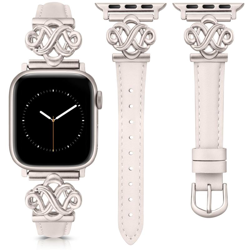 コンパチブル Apple Watch バンド レザー 38/40/41/42/44/45/46/49mm 本革 レディース あっぷるうぉっち交換ベルト おしゃれ ビジネス アップルウォッチ バンド for iWatch Series 11 ...