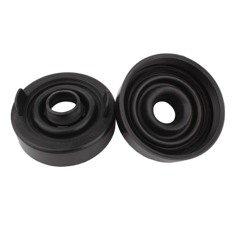 TOMALL ヘッドライトダストカバー 80mm 3.15インチ ラバーシール LED変換キット用20mm穴付き (2個パック)高品質のPVCラバー、ユニバーサルヘッドライトシールダストカバー穴付き。すべてのLEDヘッドライトにフィットしま...