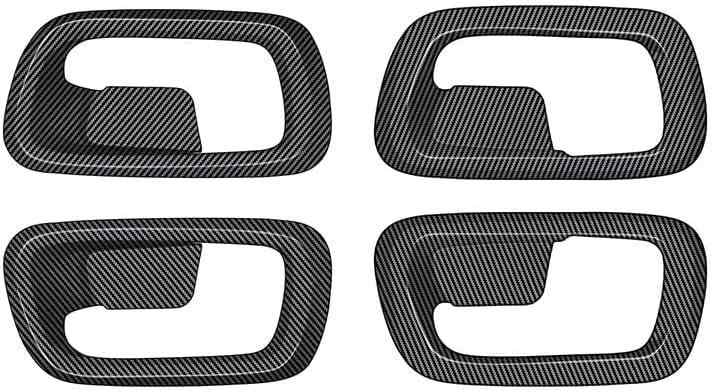 LIDUN 新型 N-ONE 2代目 JG3/JG4 専用 インナー ドアハンドルカバー ドアノブカバー パーツ 内装 パーツ アクセサリー ABS樹脂製 4PCS車種別の専用設計で、スタイリッシュに演出、フィット感は抜群ですおしゃれな色調...