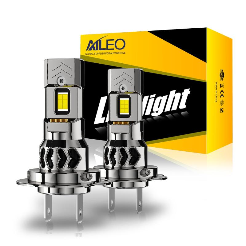 AILEO 9005/9006/H4/H7/H11 LEDヘッドライト 車用バルブ 爆光 18000LM 高輝度 6000Kホワイト発光色 1:1サイズ 放熱速い プラグ＆プレイ 新車検対応 IP68防水性能