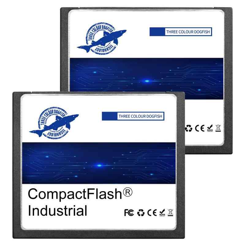 Dogfish CFカード コンパクトフラッシュ カメラ用 - デジタル一眼レフ対応 エラー修正(ECC)機能搭載 高信頼性【極限耐久】SLCチップ採用:業界最高クラスの信頼性を誇るSLC NANDフラッシュメモリを搭載。動作温度範囲-25...
