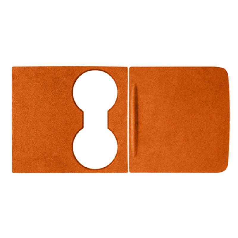 FDAIUN テスラ モデル 3 Y 2021 2022 2023 センターコンソール保護フィルム プロテクター装飾ラッピング ステッカー 灰皿カバー ステッカー 装飾フレーム アクセサリー アルカンターラ材料 ソフト