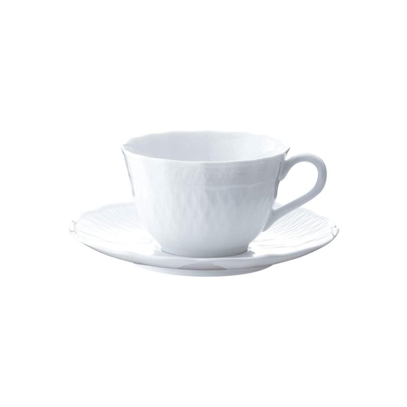 Noritake ファインポーセレン シェール ブラン ティーアイテム