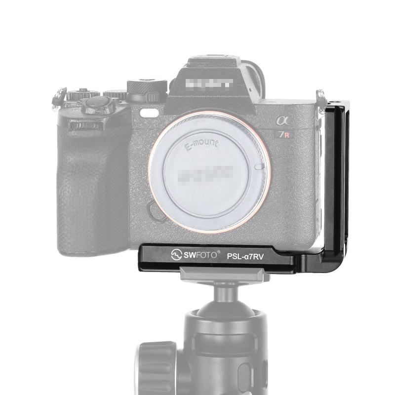 SWFOTO PSL-a7rv sony ソニー a7rv/a7riv用 l型プレート アルカスイス プレート互換 arca swiss RRSソニーのマイクロカメラ a7rv/a7riv用に作製したL型クリックシューハンドルは、カメラ曲線...