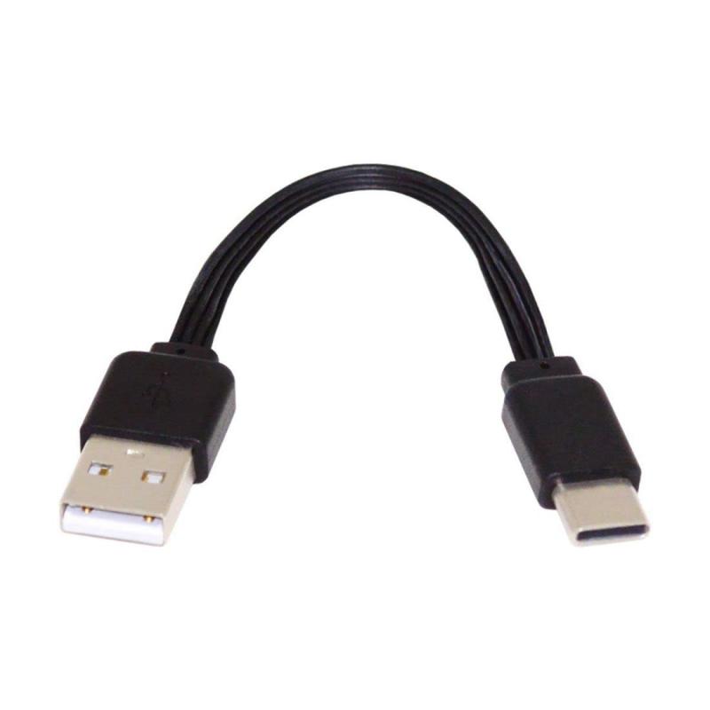 ChenYang CY USB 2.0 Type-A オス→USB-C Type-C オス データ フラット スリム FPC ケーブル FPV &amp; ディスク &amp; 電話 13cmUSB 2.0 Type-A オス→USB-Cオ...
