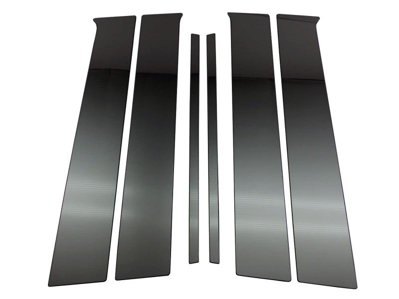 BRIGHTZ ライズ A200A A210A 超鏡面ステンレスブラックメッキピラーパネル バイザー無用 6PC 【 PIL－BLA－402 】 A200 A210 A 200 210同一商品でも様々な名称・通称がありますので、下記に一部を...