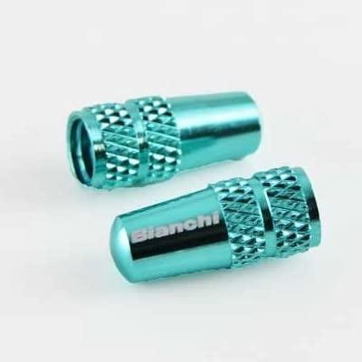 (ビアンキ) Bianchi VALVE CAP ALLOY T B LOGOアルミ製フレンチバルブキャップ
