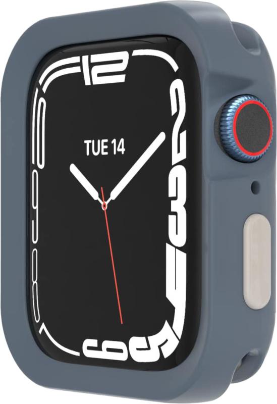 【SwitchEasy】 Apple Watch Series 7 45mm SE 44mm 対応 ケース ボタン 付け替え 可能 おしゃれ かわいい TPU 保護ケース 薄型 軽量 保護 カバー シンプル Appleウォッチ 保護カバー ...