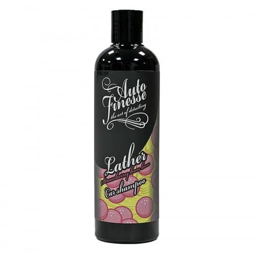 AUTO FINESSE オートフィネス LATHER 500ml CAR SHAMPOO カーシャンプー STRAWBERRY イチゴの香りTotal Size: H 245.00mm x W 90.00mm x D 90.00mm We...