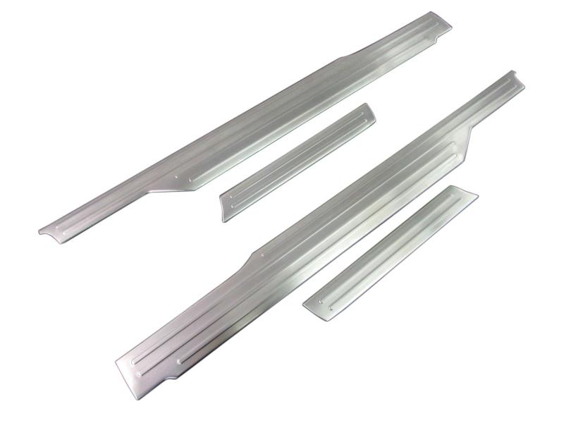 BRIGHTZ ハイゼットカーゴハイブリッド 320 ステンレスエントランスモール Aタイプ 【 ENT-MOL-019 】 スカッフプレート キッキング ドアシル ステップ S320V S320V改 S320 ハイゼットカーゴ ハイブリ同...