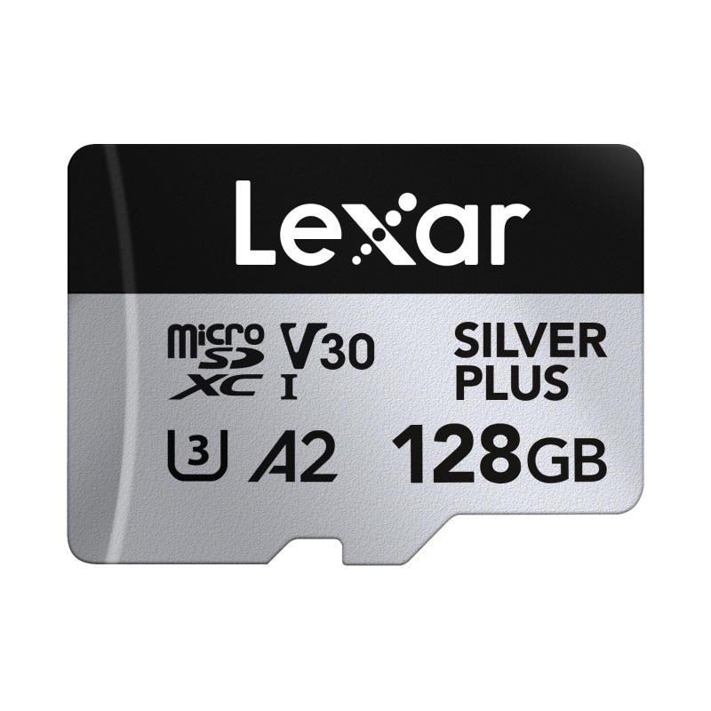 Lexar Silver Plus Micro SDカード最大205MB/秒。