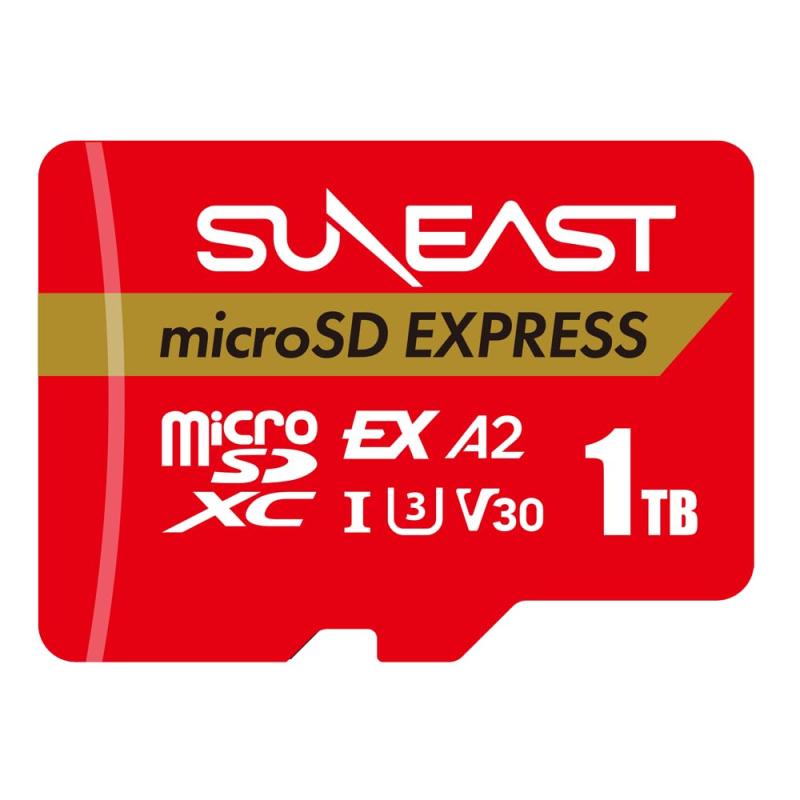 SUNEAST microSD Express 512GB 最大読込転送速度890MB/s 最大書込転送速度810MB/s 次世代技術microSDカード Switch2動作検証済み Class10 U3 V30 UHS-I A1