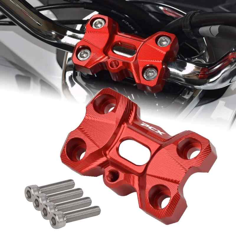For PCX125 PCX160 PCX125 160 2020 2021 2022 2023 2024オートバイ部品ハンドルバー圧縮コードクリップハンドルバーライザー固定ブロックのハンドルバーライザークランプ状態：100％新品製品名：ハ...