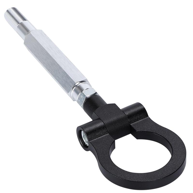 calm wish 牽引フック リング 可倒式 折りたたみ 脱着 向き 調整 可 自動車 フロント リア バンパー トレーラー アルミ 合金 汎用フロント、リアバンパーに取り付けることができる可倒式の牽引フックアクセサリーです。高性能の車の...