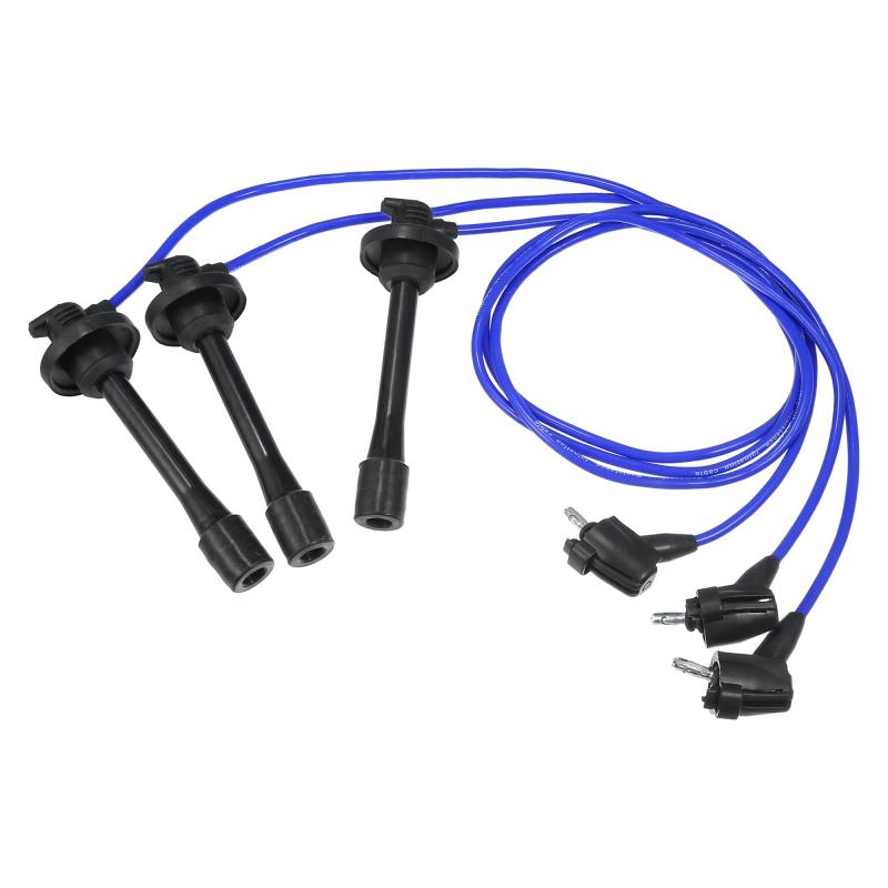 ACROPIX カースパークプラグコイルワイヤー点火コイルハーネスケーブル5mm トヨタに対応Tundra Tacoma 4Runner 3.4L用 No.19037-62010 3個入り適合車種: トヨタに対応4Runner V6 3.4...