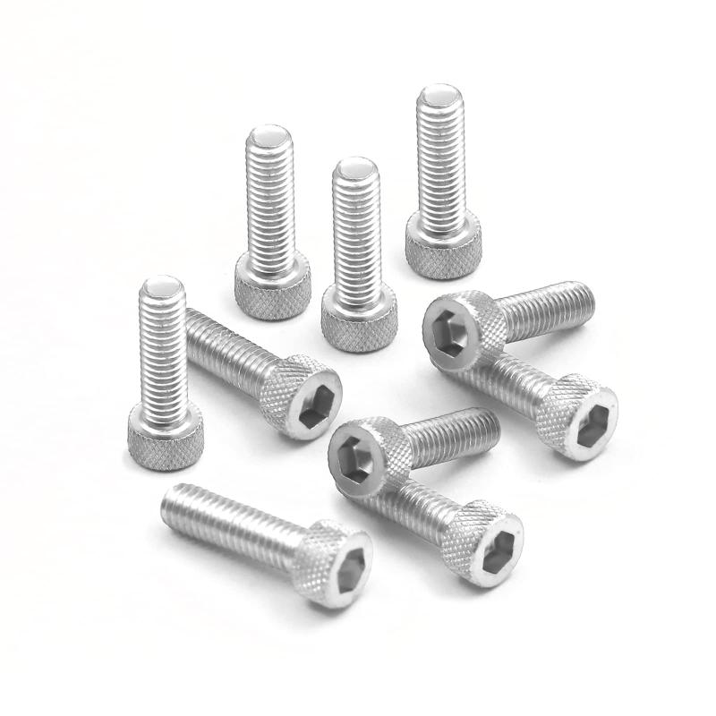 外装パーツ用ボルト 高強度アルミ合金 ドレスアップボルト 20mm 六角頭部 シルバー外装パーツ用ボルト 高強度アルミ合金 ドレスアップボルト シルバー