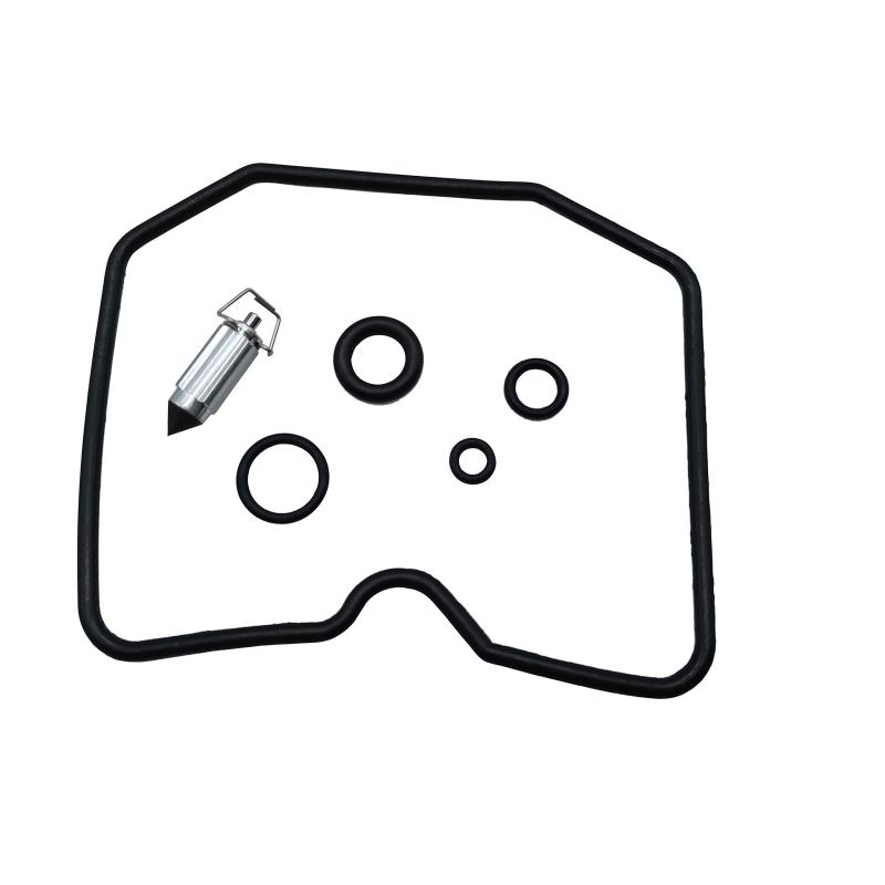 カワサキ ZZR 250/ZRX400/ゼファー 400/GPX250 のためのキャブレターの修理キットの適合、含まれているフロート針の弁の洗濯機 O リングのシールのキットKPSゼファー400京浜キャブレターに適しています。ために適した ...